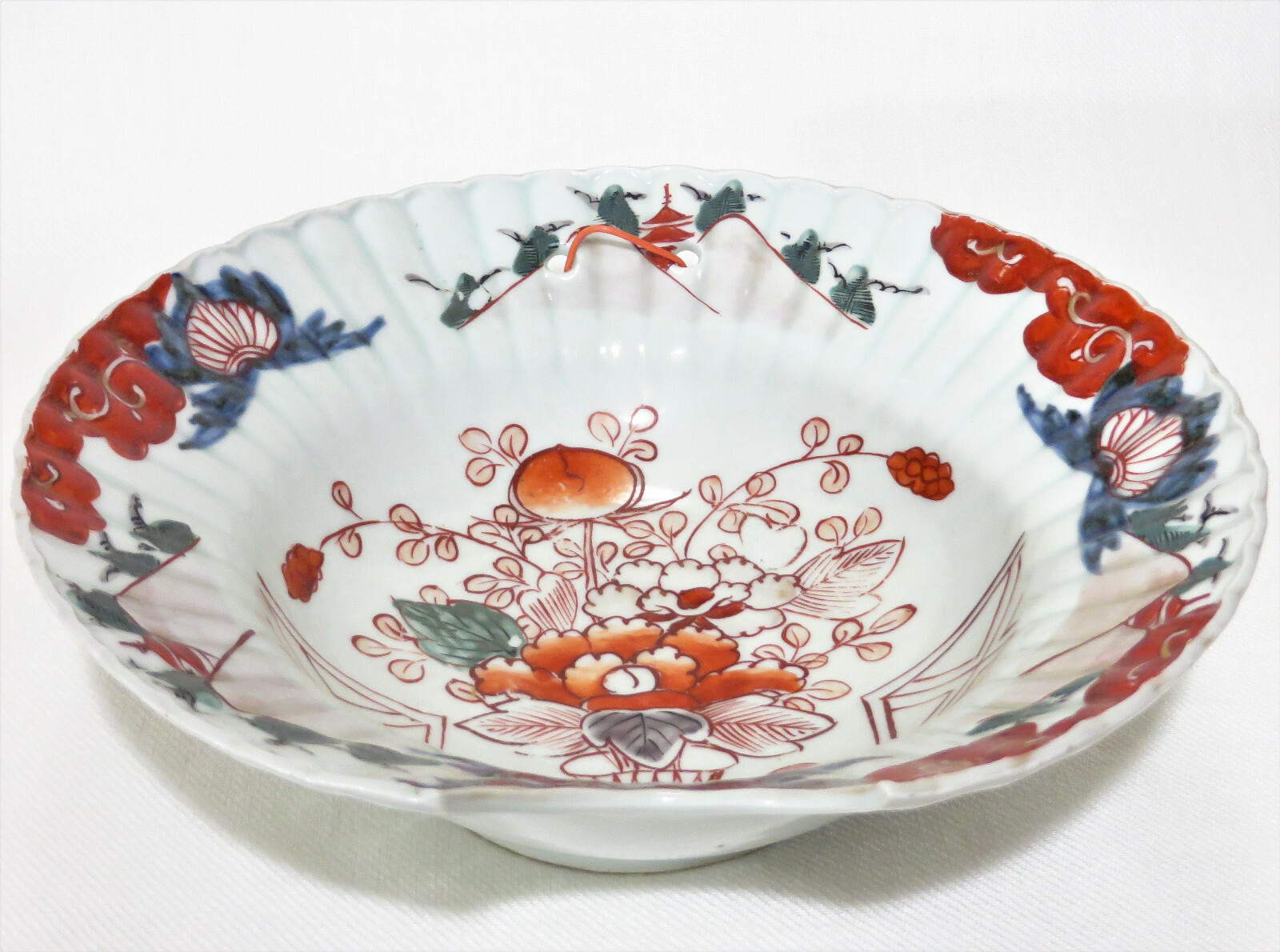 Antique Imari Porcelain Barber Shaving Basin Bowl | eBay