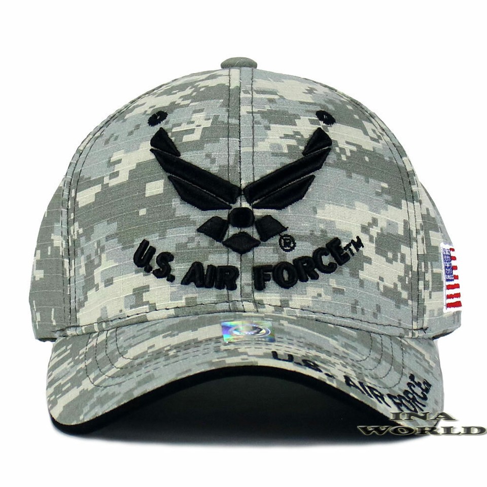 U.S. AIR FORCE Hat USAF Military Logo Embroidery Official Licensed ...