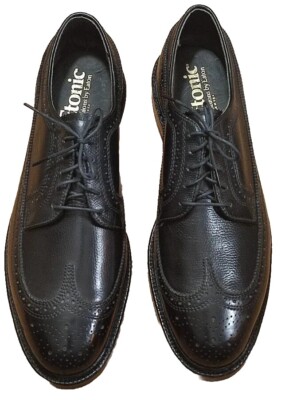 Etonic Fashions by Eaton Classic Men's wingtip lace up shoes Size 9½C ...