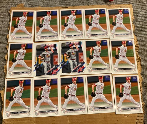 (15) Andrew Miller lot St. Louis Cardinals 2021 2022 | eBay