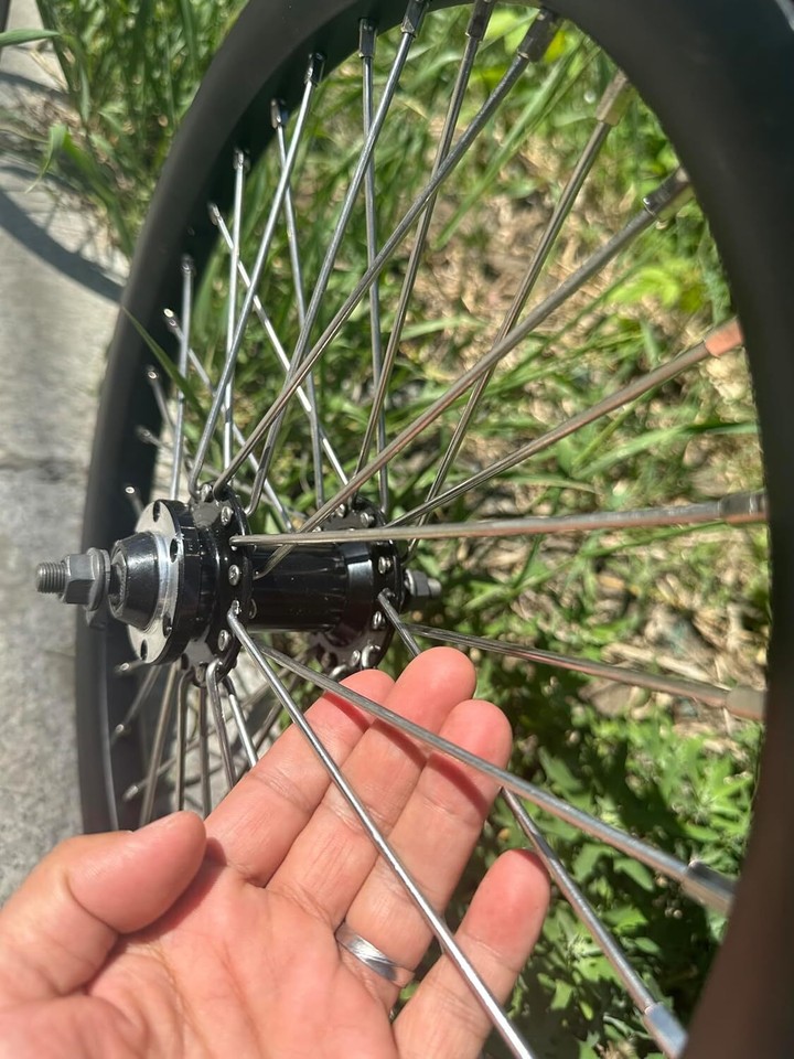 20 inch Bicycle Wheel Rim 10G, Heavy Duty Double Wall Spoke Bike Rim ...