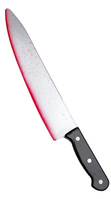Messer Mit Blut Erwachsene Halloween Plastik Messer Stütze Kostüm ...