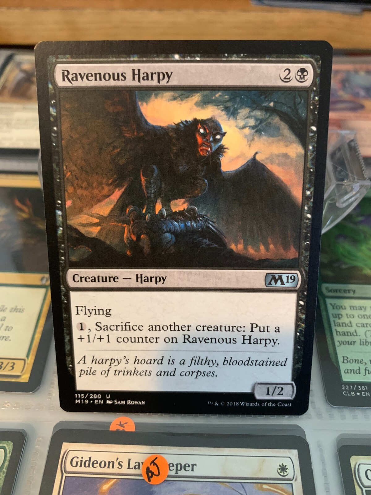 MTG Ravenous Harpy Core Set 2019 115/280 Regular Uncommon for sale ...