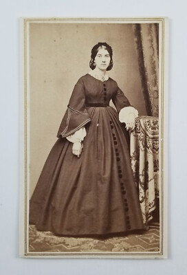 1860s CDV Photograph Beautiful Young Woman Powelson Rochester Buffalo ...