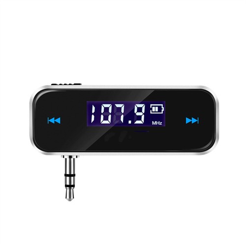 3.5mm Car Music Audio FM Transmitter Car Kit Mini Wireless Transmitter ...