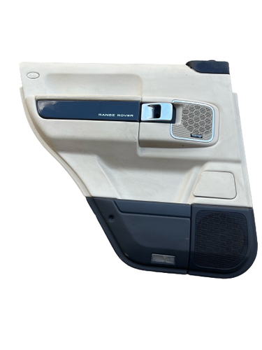 Range Rover HSE L322 07-12 OEM Driver Rear Ivory Door Panel Piano Black ...
