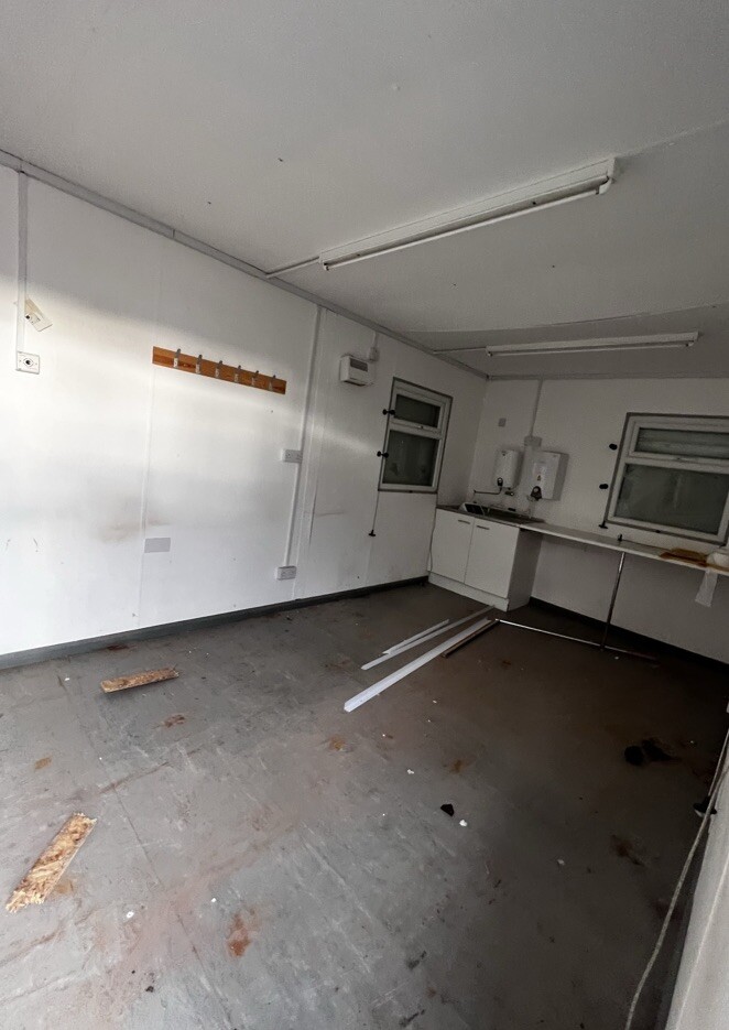 32ft site cabin office welfare container Portable Canteen Staff Room ...