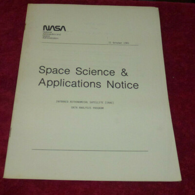 NASA Space Science & Applications Notice Infrared Astronomical ...
