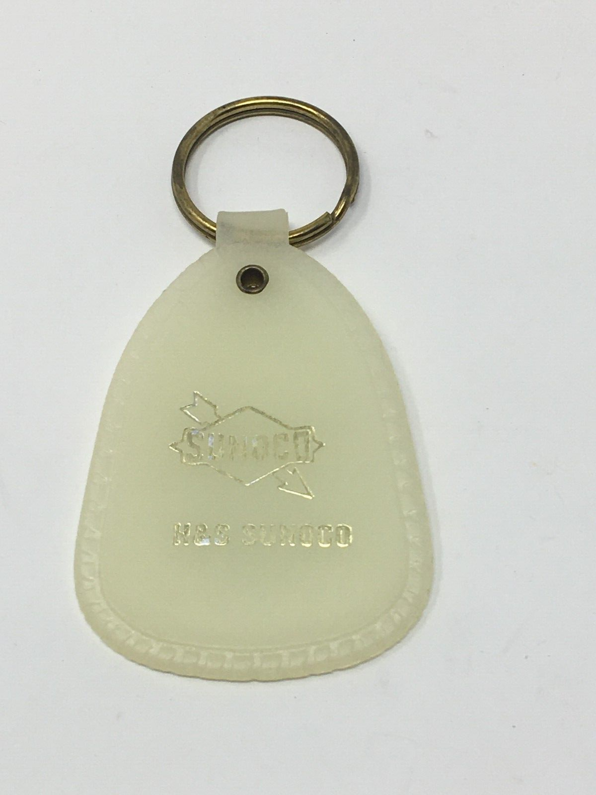 Vintage H & S Sunoco Plastic Keychain Warrensville Heights Ohio, Key ...