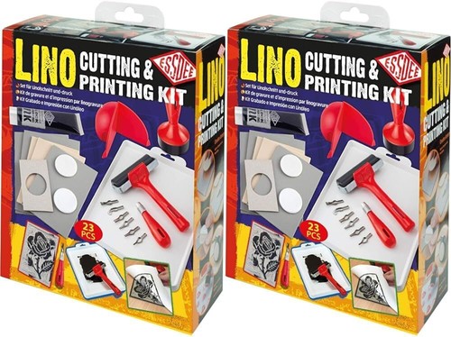 Lino Cutting & Printing Kit (23 Pieces) (Pack of 2) | eBay UK