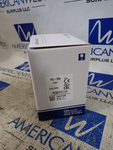 NEW 50 amp Contactor 3 Pole 40 HP@ 480V 120 VAC Coil MC-50A LS Electric ...