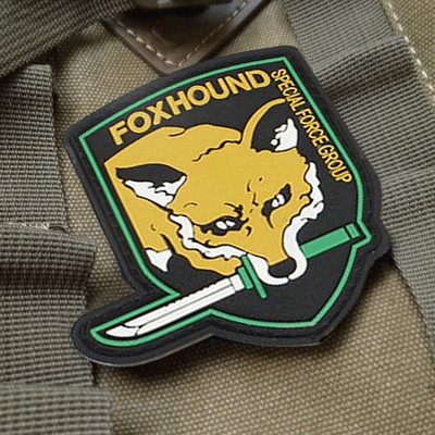 USA FOXHOUND ARMY MILITARY Specia Force TACTICAL PVC PATCH Badge | eBay