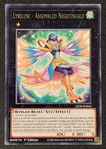 Lyrilusc - Assembled Nightingale | LED8-EN045 | Rare | 1st Edition ...