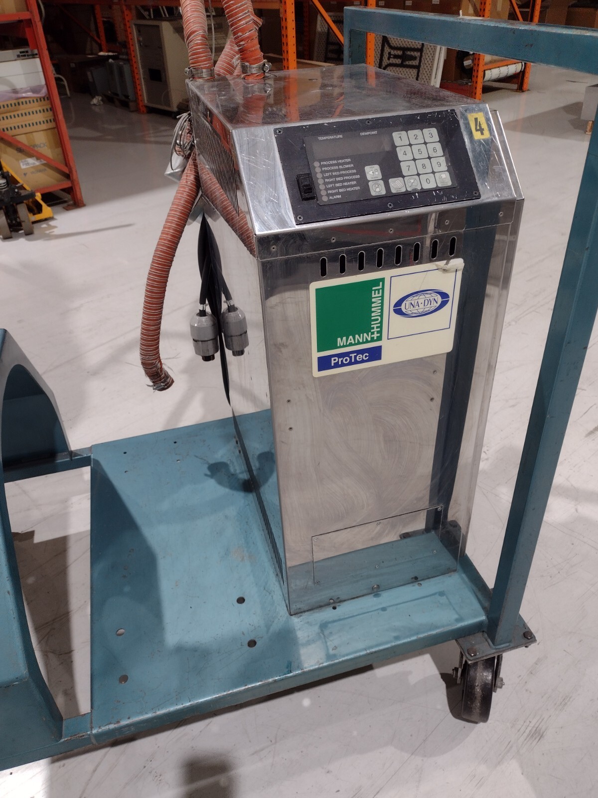 Universal Dynamics UDC-55 Auto Mini Dryer with 923106 150# Solid Cone ...