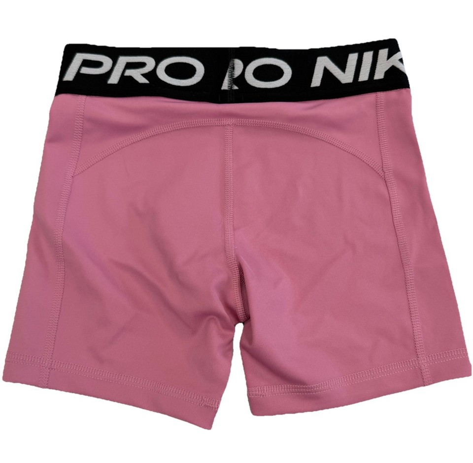 Nike Pro Shorts Junior Girls Pink Size Medium 9-10 Years New | eBay UK