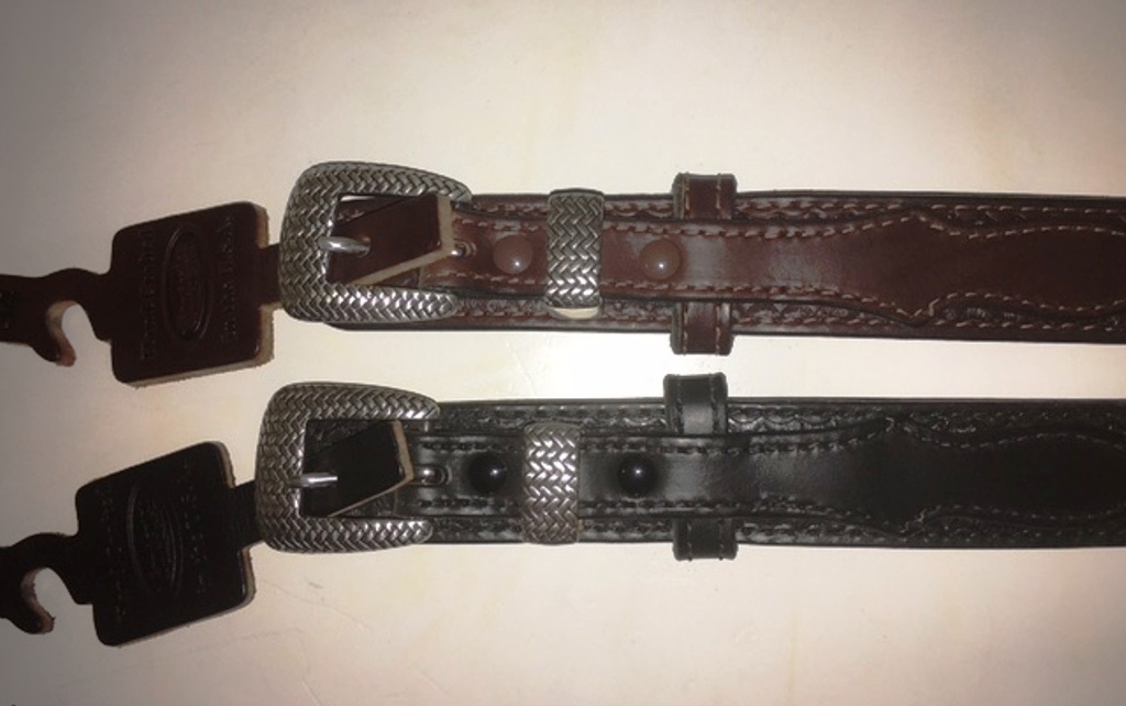 Gingerich Leather Men's Western Ranger Belt ~ MANY SIZES ~ MADE IN THE ...