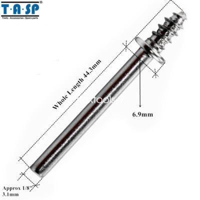 1/8" Shank Screw Mandrel 3mm 30PC fit Dremel fit Polishing Rotary ...