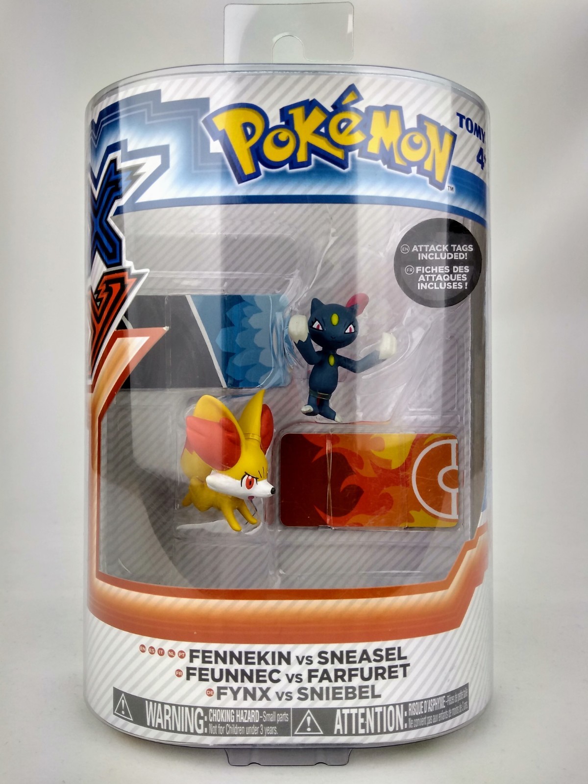 Pokemon XY Fennekin vs Sneasel Figure 2-Pack by Tomy - Sealed BNIB ...