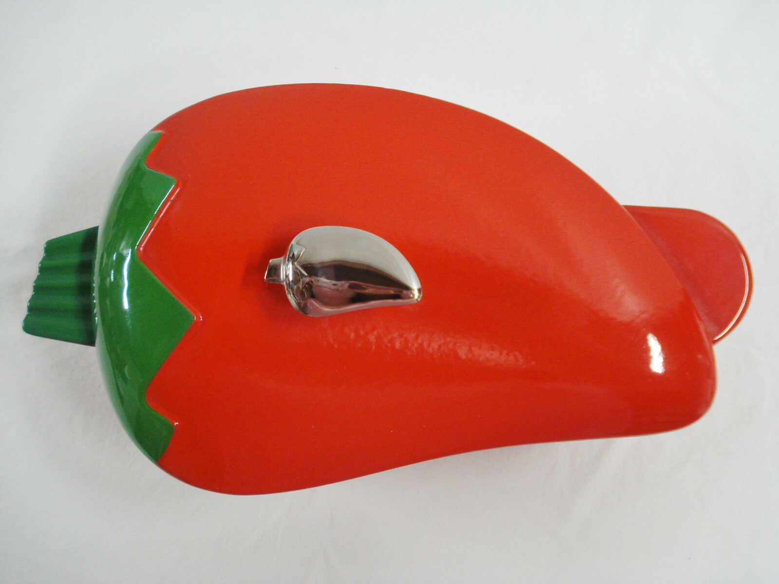 TLC Tim Love Collection Cast Iron Chili Pepper Dutch Oven Enameled 4 qt ...