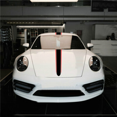 Racing Stripe Sticker Kit For Porsche 911 Targa Carrera 992 Bonnet Roof ...