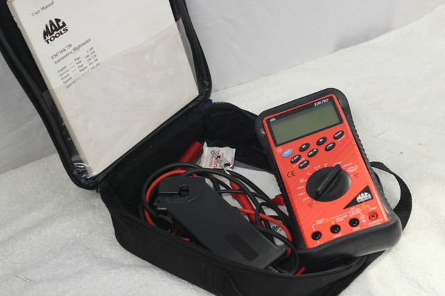 Mac Tools EM710 Digital Automotive Multimeter Backlit Display for sale ...