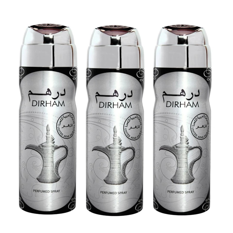 Arabian Perfumed Body Spray Bundle (3 x 200ml) Luxury, Long Lasting ...