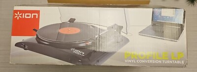 ION PROFILE LP USB Turntable Turn Records into MP3s - New in Box ...