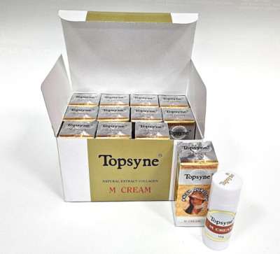 Topsyne Natural Extract Collagen M Cream 10G - 1 Dozen - 12 Pack | eBay