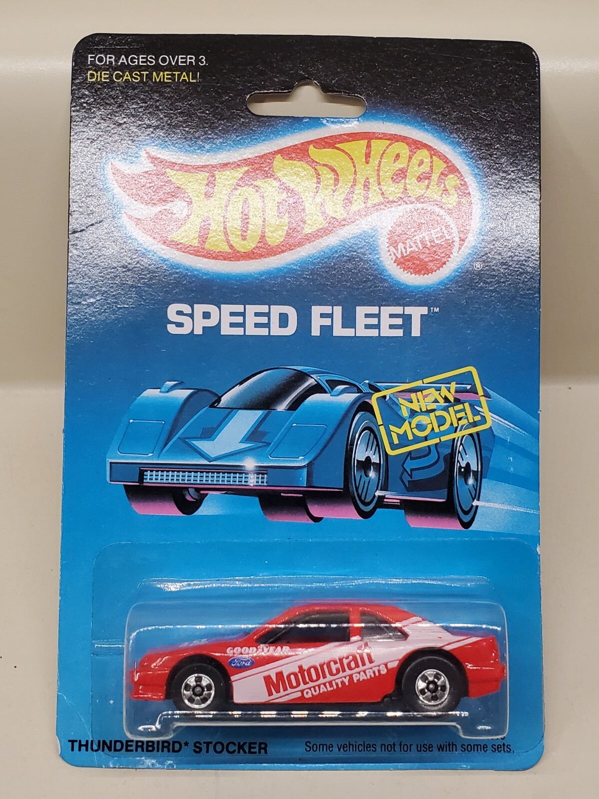 1988 HOT WHEELS SPEED FLEET THUNDERBIRD STOCKER NUMBER 4916 | eBay