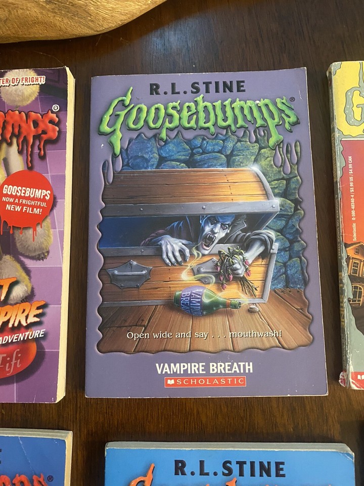 Lot of 15 Goosebumps Books, R.L.Stine, Vintage Paperback Books | eBay