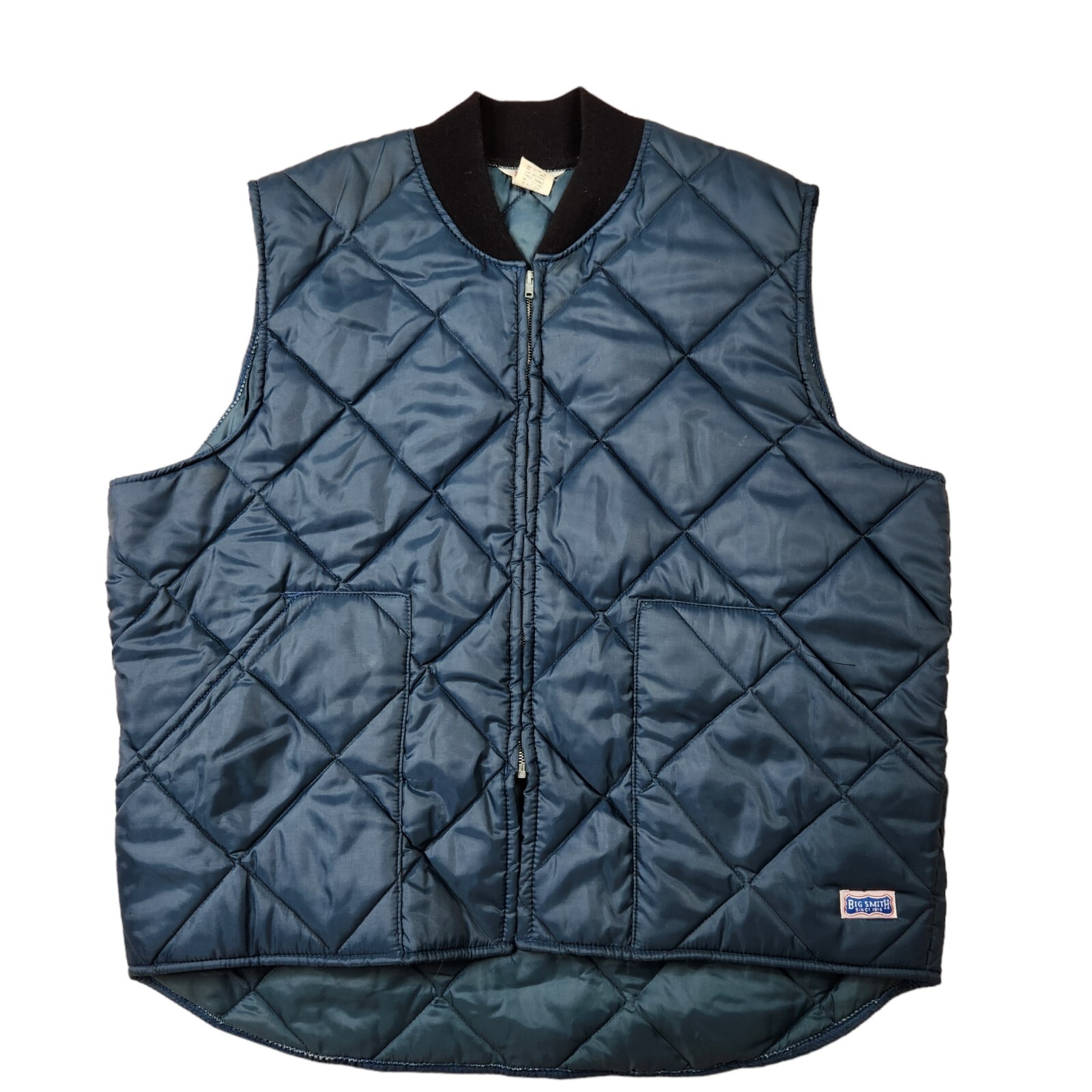 Vintage Big Smith Mens Puffer Quilted Vest Size 2XL S… - Gem