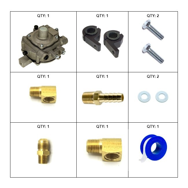 Propane LPG Regulator Aftermarket Replacement for LP3250 Generac Style ...