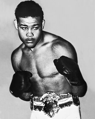AMERICAN BOXER JOE LOUIS HEAVYWEIGHT BOXING CHAMPION 8X10 PHOTOGRAPH ...