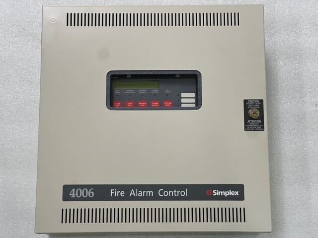 Simplex 4006-9102 Standard LifeAlarm Fire Alarm Control Panel New | eBay