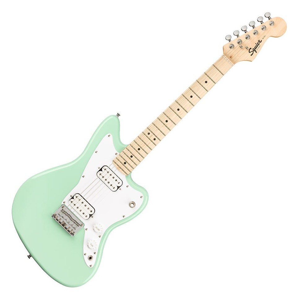 Squier by Fender Mini Jazzmaster HH Guitar Set with Maple Fingerboard ...