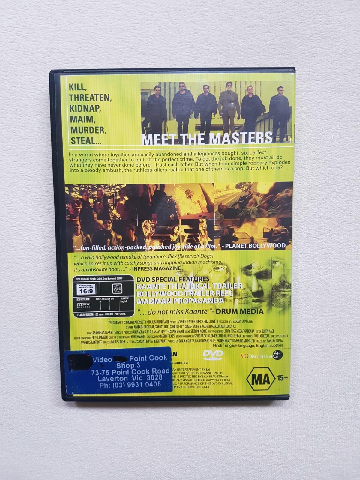 Kaante DVD | eBay
