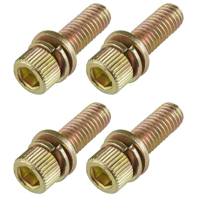 4 Exhaust Manifold Bolts Studs Screw for Polaris 7517322 / 7518984 | eBay