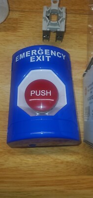 STI SS2401EX-EN emergency exit Stopper multipurpose push button switch ...