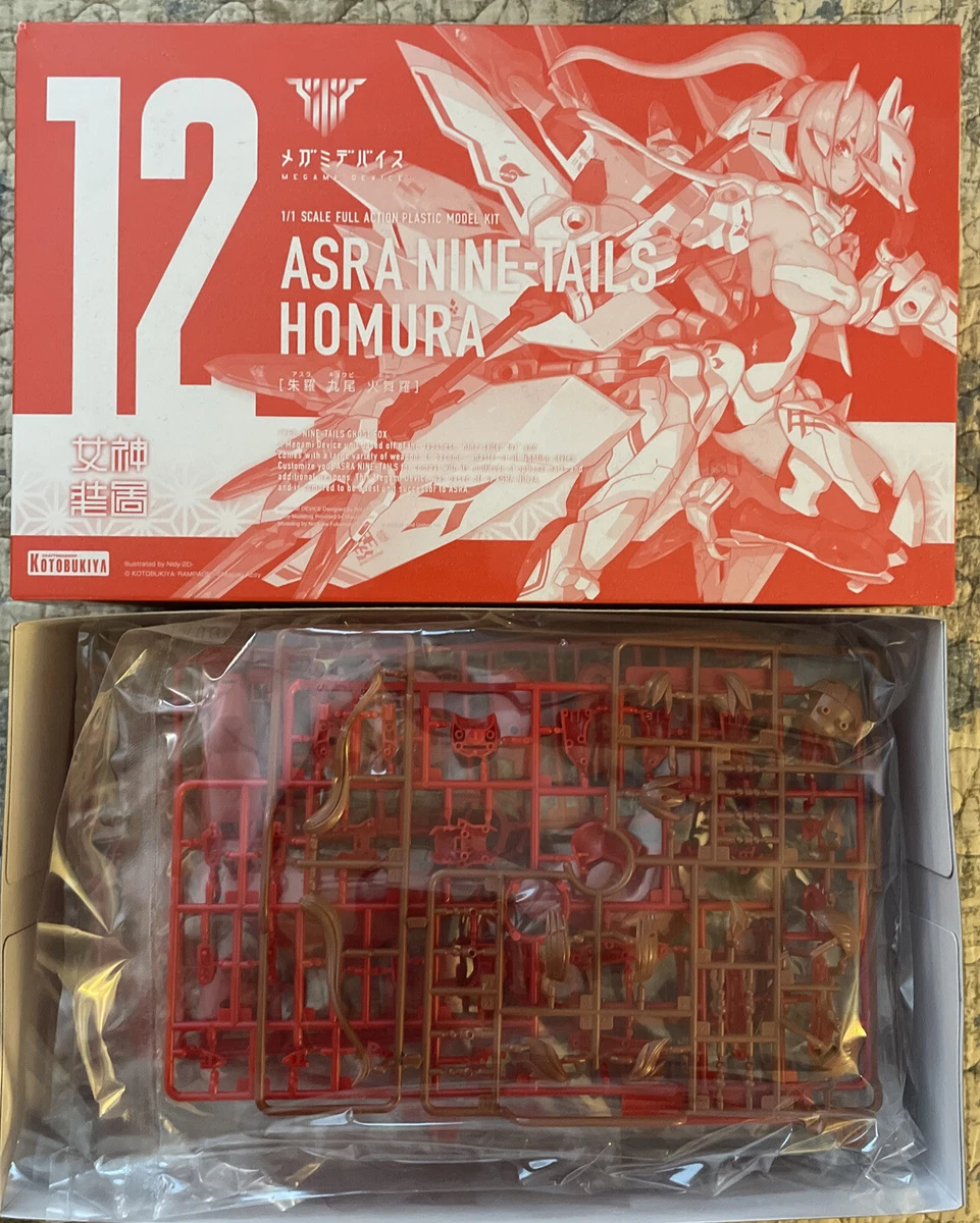 Kotobukiya • Megami Device [No.12]: Asra Nine-Tails (Exclusive Red ...