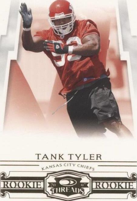 2007 Donruss Threads - Rookie Tank Tyler #189 Retail /999 (RC) for sale ...