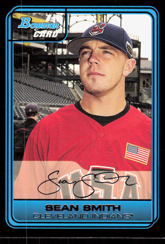 2006 Bowman Draft Picks & Prospects FG42 Sean Smith Cleveland Indians ...