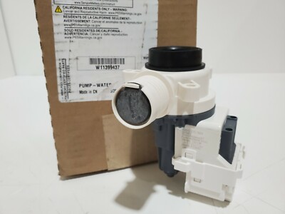 W11399437 WHIRLPOOL WASHER DRAIN PUMP *NEW PART* | eBay