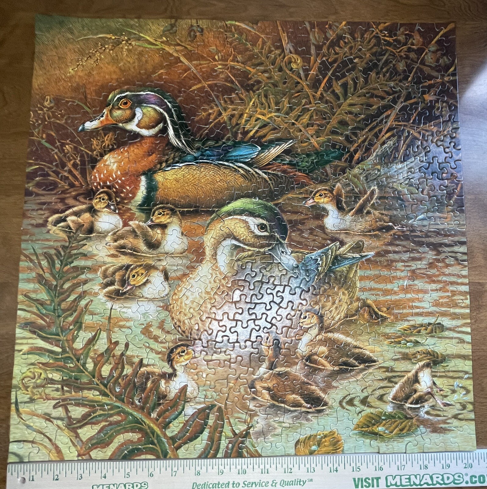1982 Springbok Family Outing Puzzle PZL2109 Wood Ducks JD Smith ...