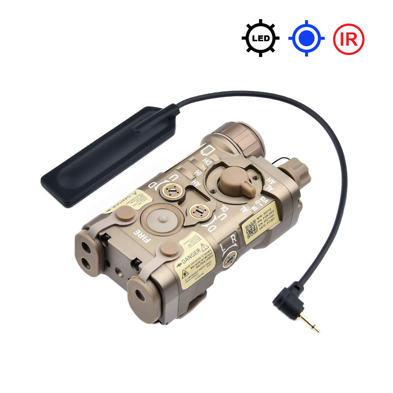 WADSN Metal NGAL Red Green Dot Laser Sight IR Ray Hunting Weapon Laser ...