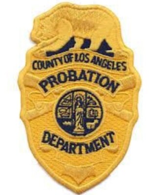 Los Angeles County Probation Dept Patch | eBay