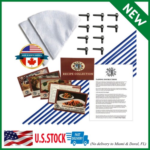 Maple Tree Syrup Taps Spouts Hoses Tubing Sap Filter Sugaring Tapping ...