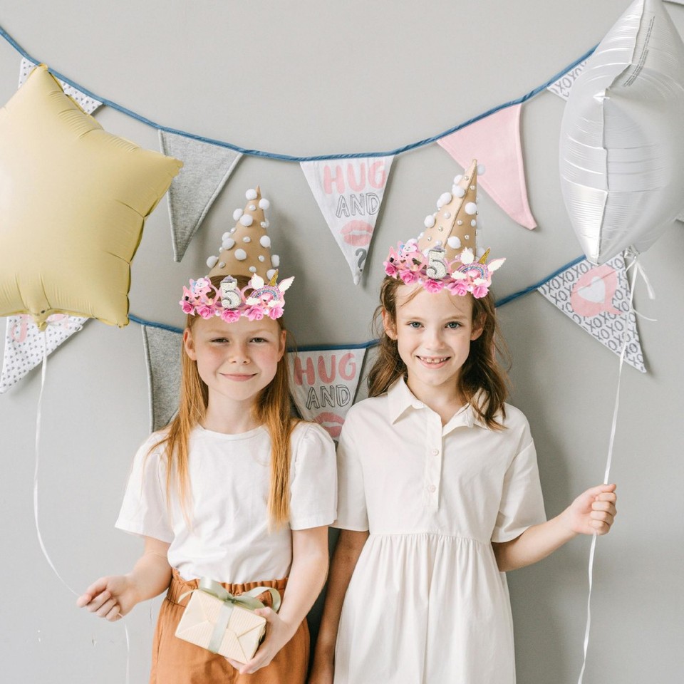 Birthday Crown Headband For Toddler Girls - 5 Years Princess Tiara ...