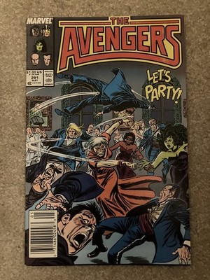 Avengers 291 Fine 1988 Mark Jewelers variant Newsstand | eBay