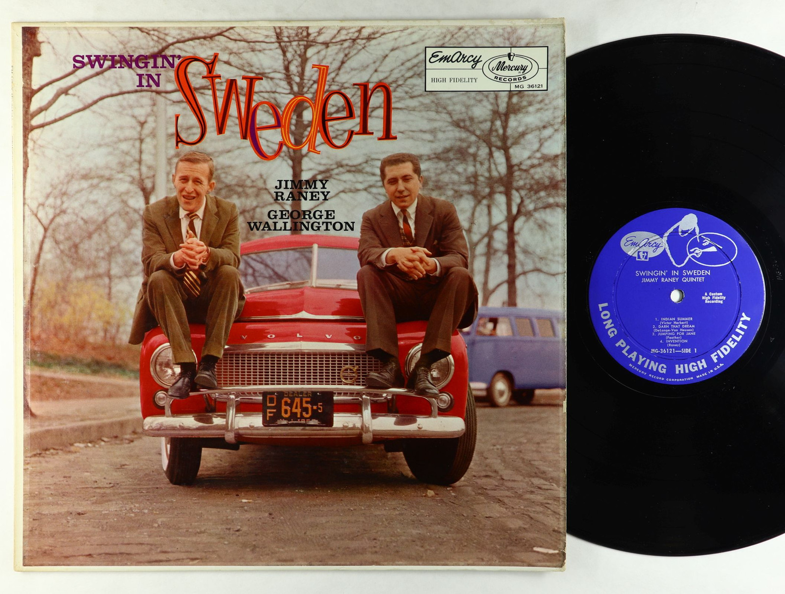 Jimmy Raney & George Wallington - Swingin' In Sweden LP - EmArcy Mono ...