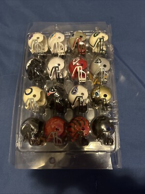 RIDDELL NFL Mini Football Helmet Tracker Display Set 32 Teams | eBay